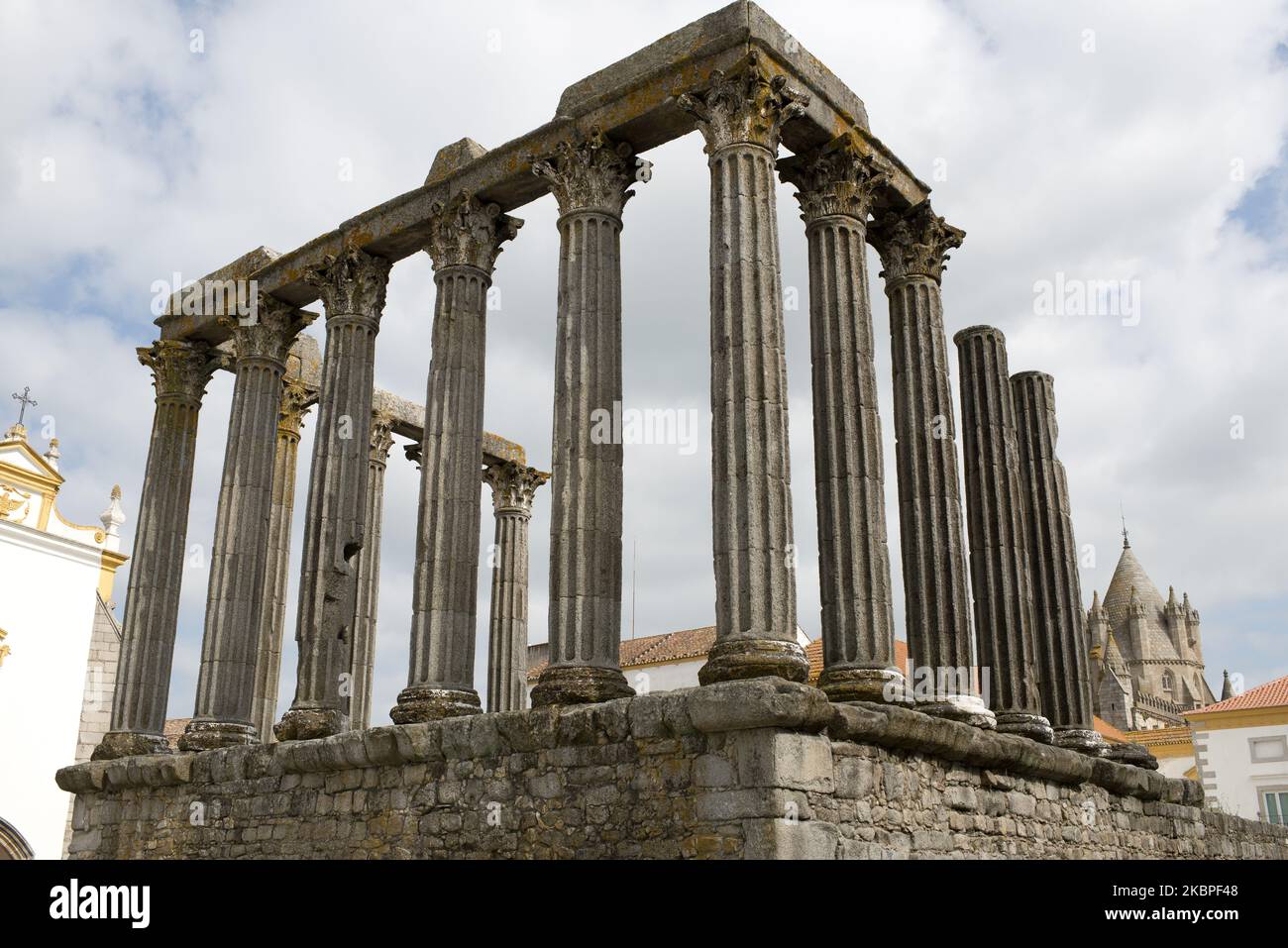 Evora historic city center Evora is a Portuguese city. Located in the ...
