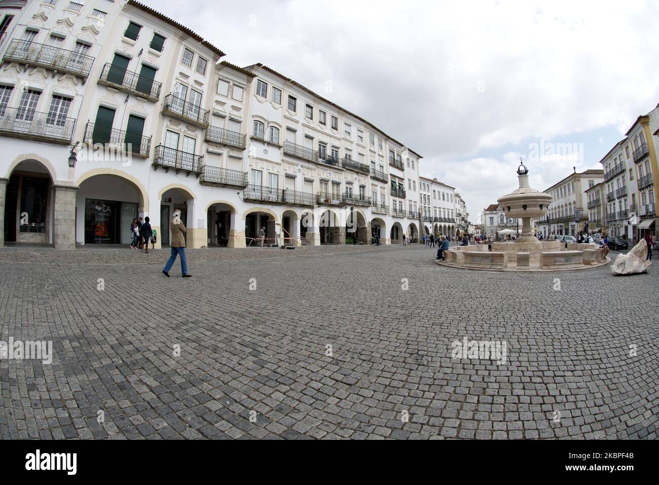 Evora historic city center Evora is a Portuguese city. Located in the ...