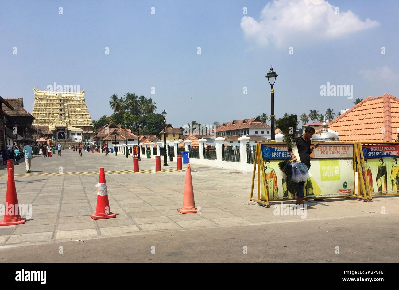 Padmanabhaswamy temple vault hi-res stock photography and images - Alamy