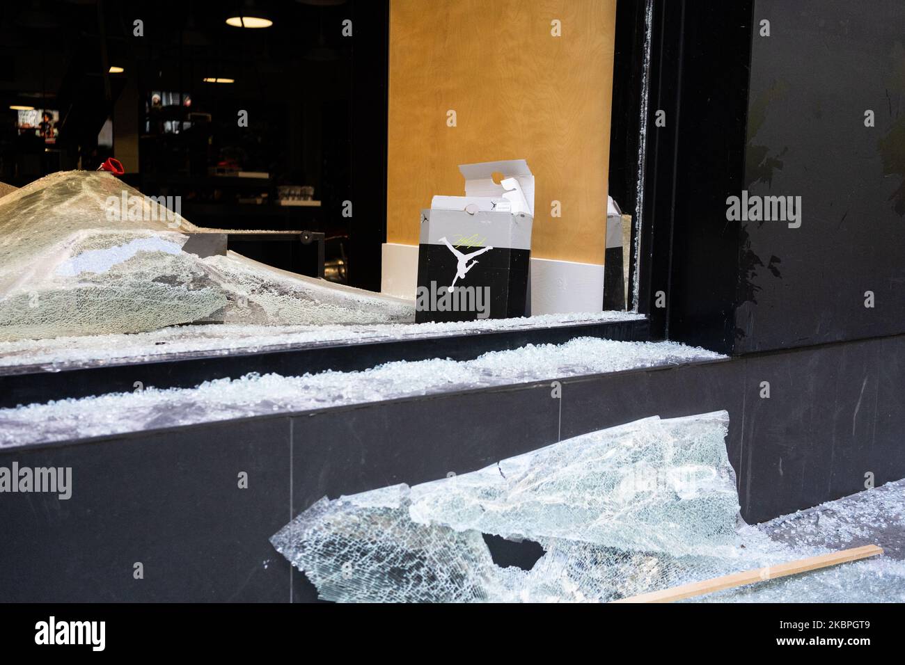 Air jordan shoebox hi-res stock photography and images - Alamy