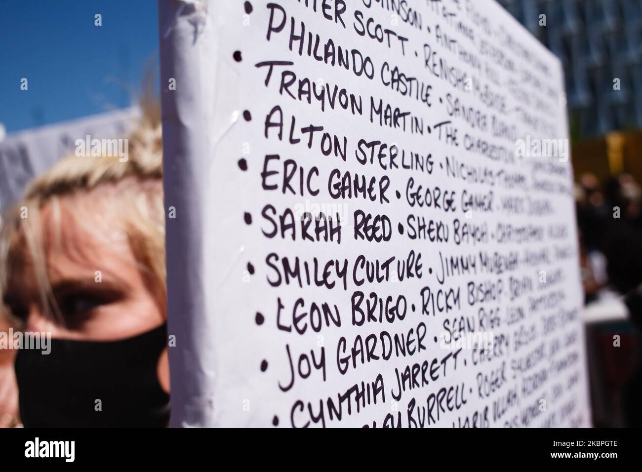 Neck placard hi-res stock photography and images - Alamy
