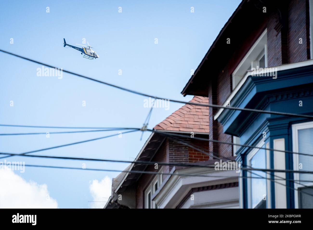 Philadelphia police helicopter hi-res stock photography and images - Alamy
