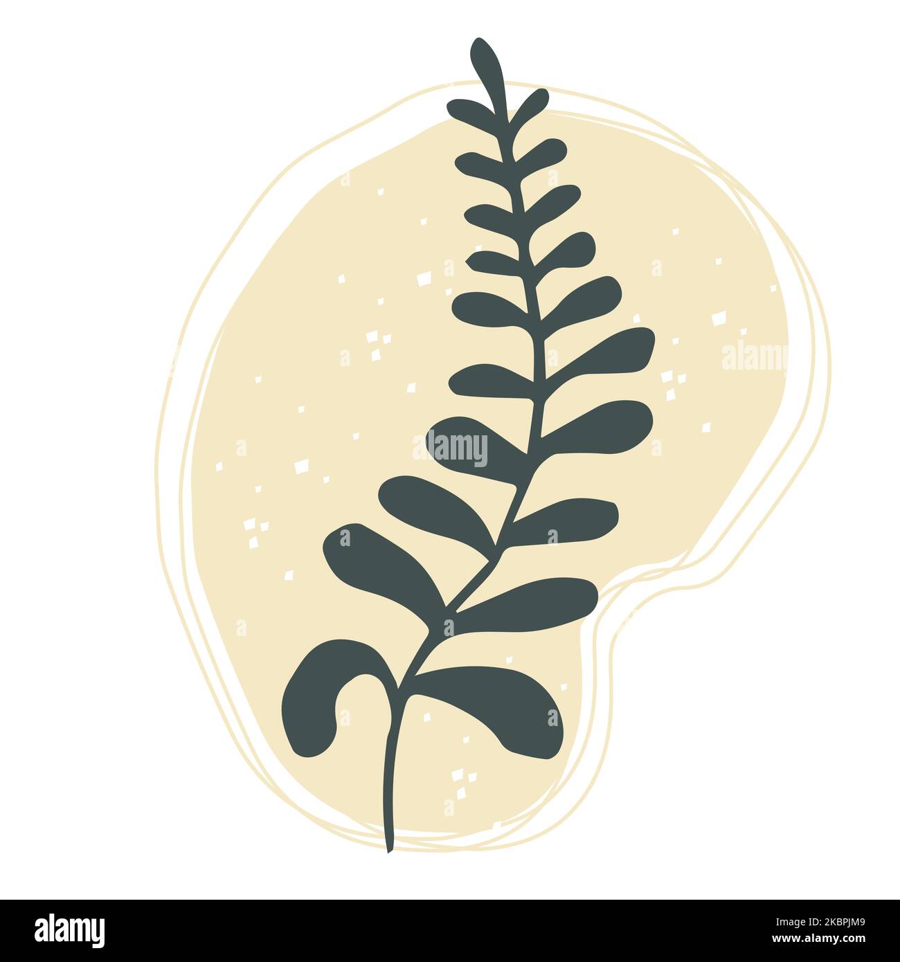 Dynamic abstract shapes in warm Cut Out Stock Images & Pictures - Alamy