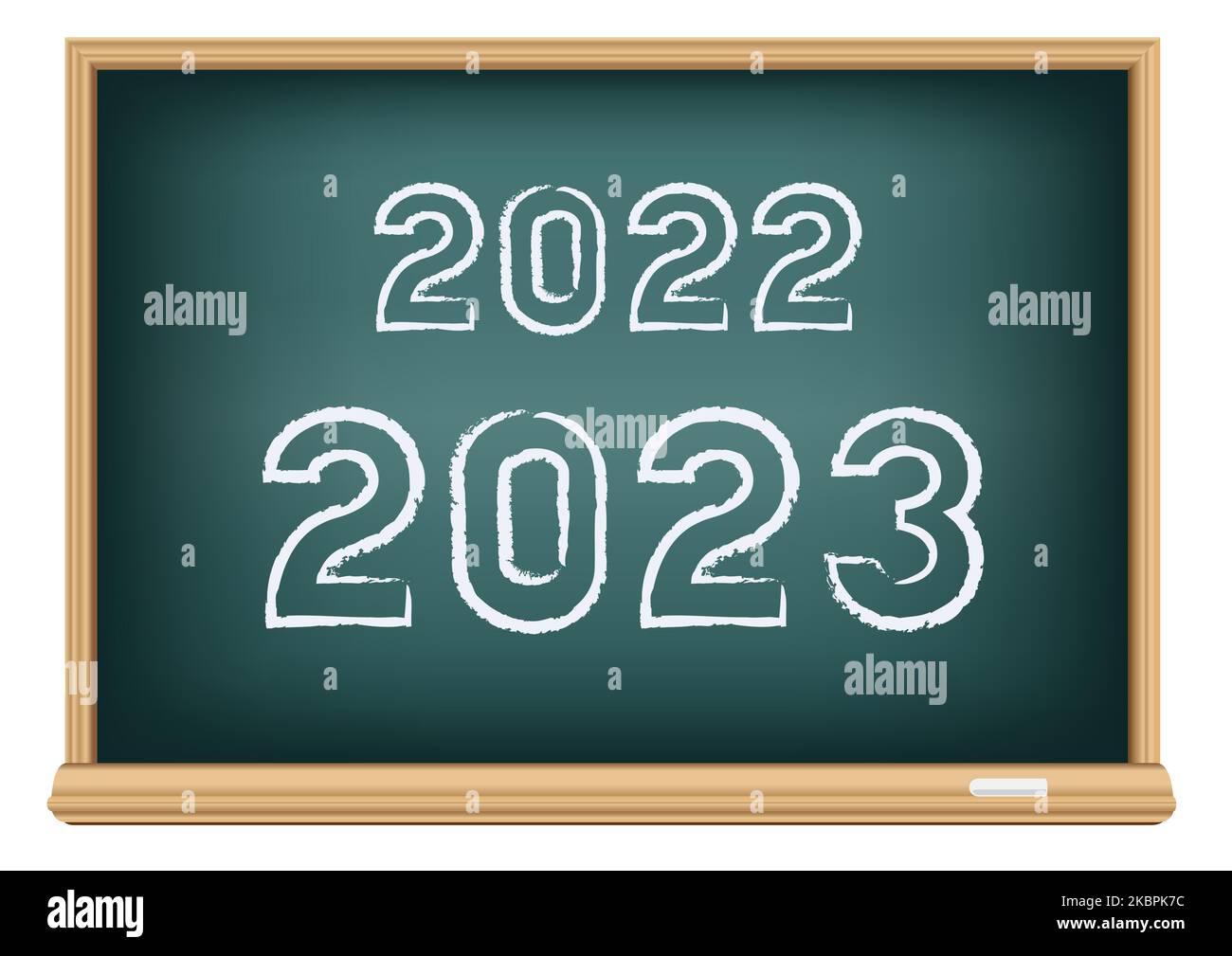 2023 written number Stock Vector Images - Alamy