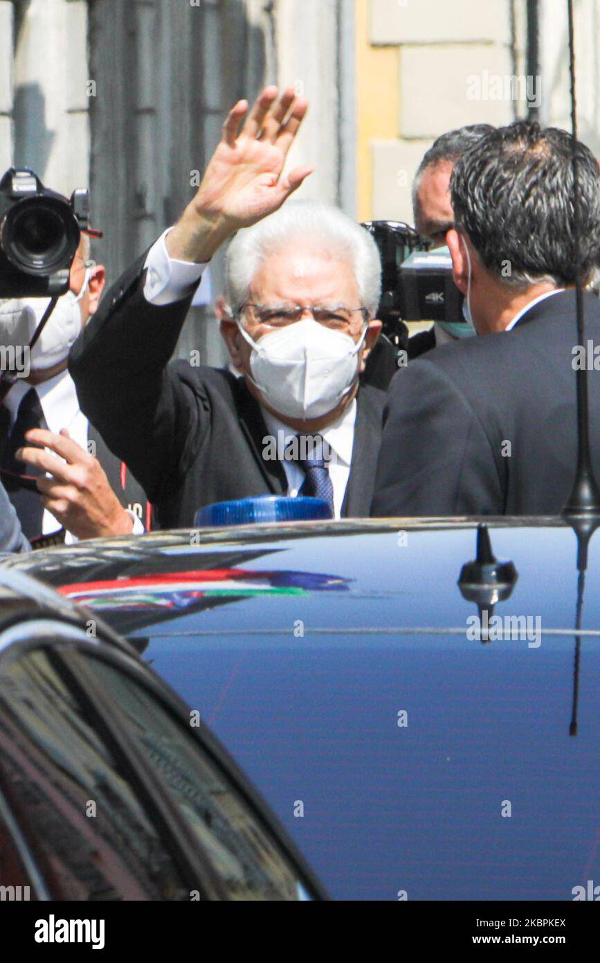 Codogno sergio mattarella hi-res stock photography and images - Alamy