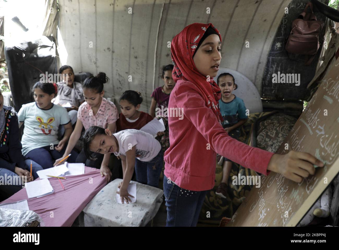 Palestinian school girl fajr hmaid hi-res stock photography and images ...