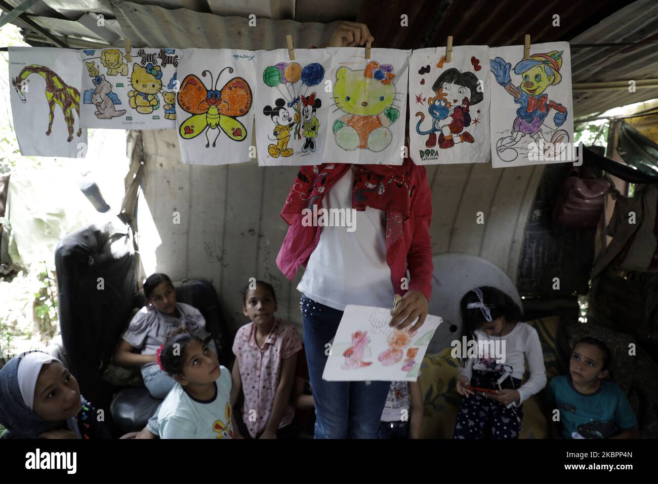 Palestinian school girl fajr hmaid hi-res stock photography and images ...