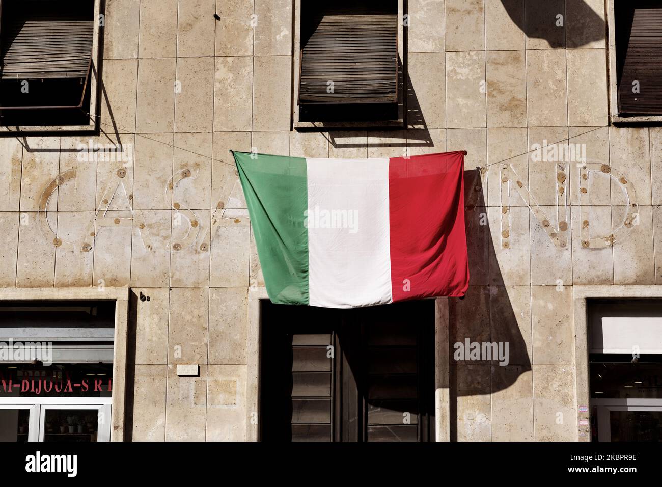 Political party casapound headquarters hi-res stock photography and ...