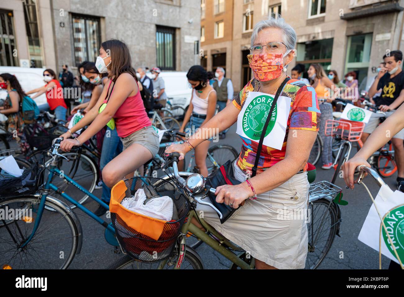 The “Bike Strike” protest by the Fridays for Future activists on ...