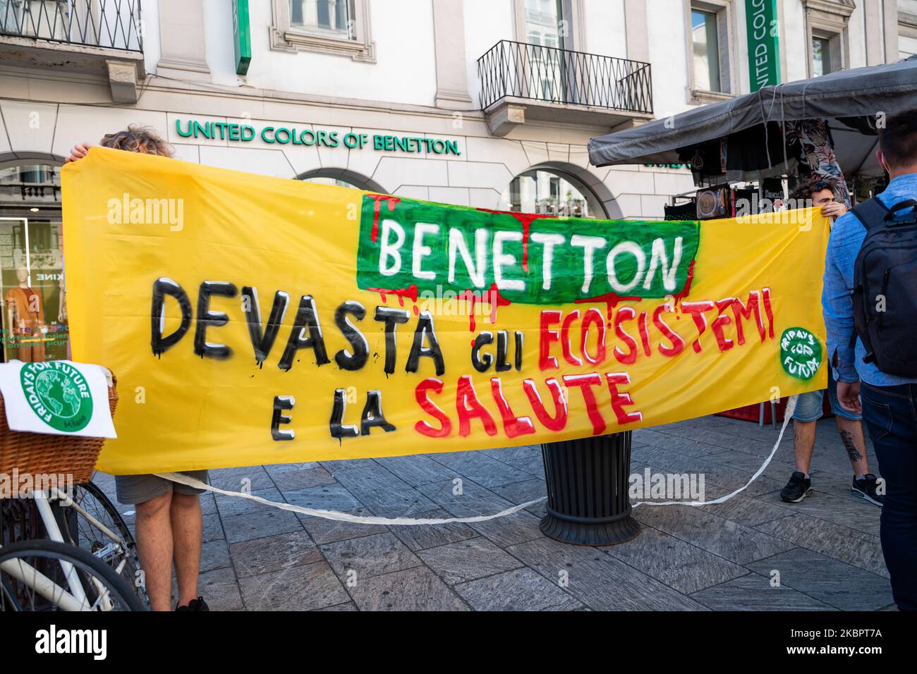 The “Bike Strike” protest by the Fridays for Future activists on ...
