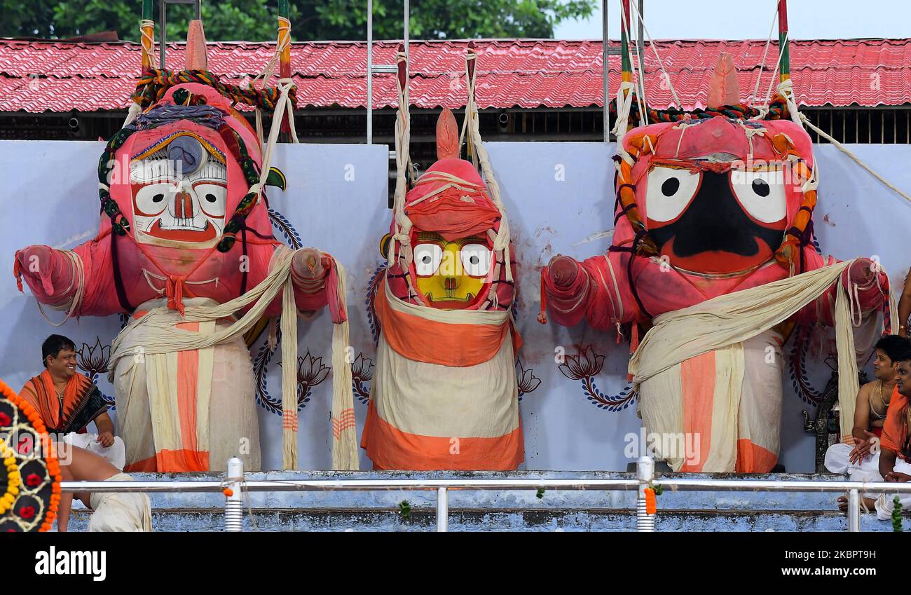 Lord jagannath balabhadra subhadra hi-res stock photography and images ...