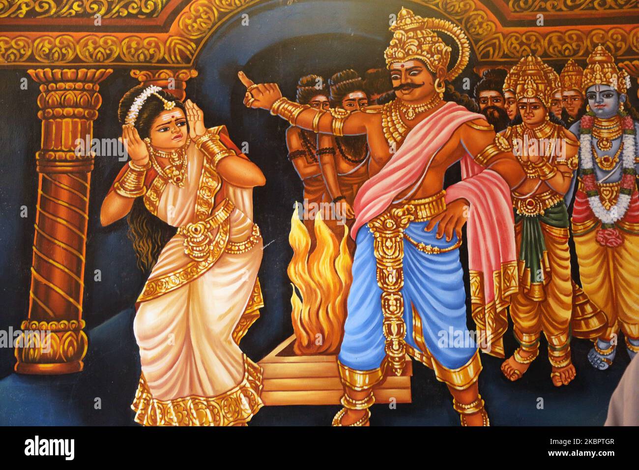 Lord rama painting hi-res stock photography and images - Alamy