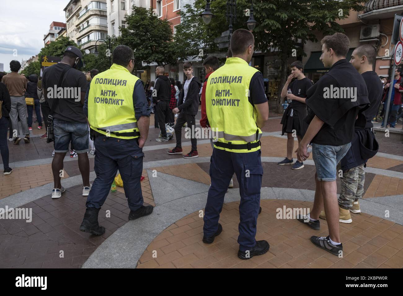 Bulgarian anti conflict police hi-res stock photography and images - Alamy