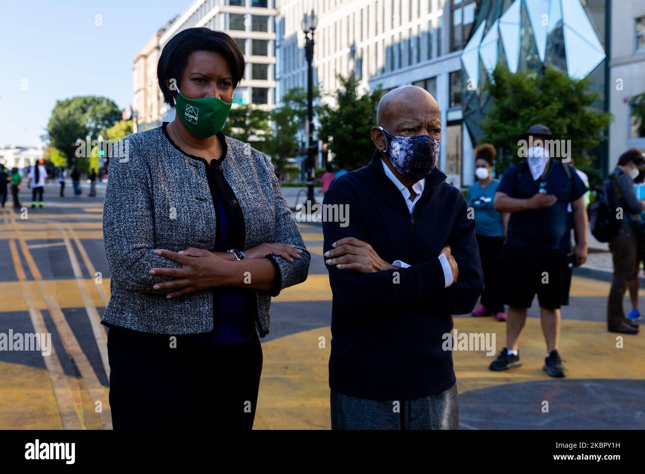Muriel bowser john lewis hi-res stock photography and images - Alamy
