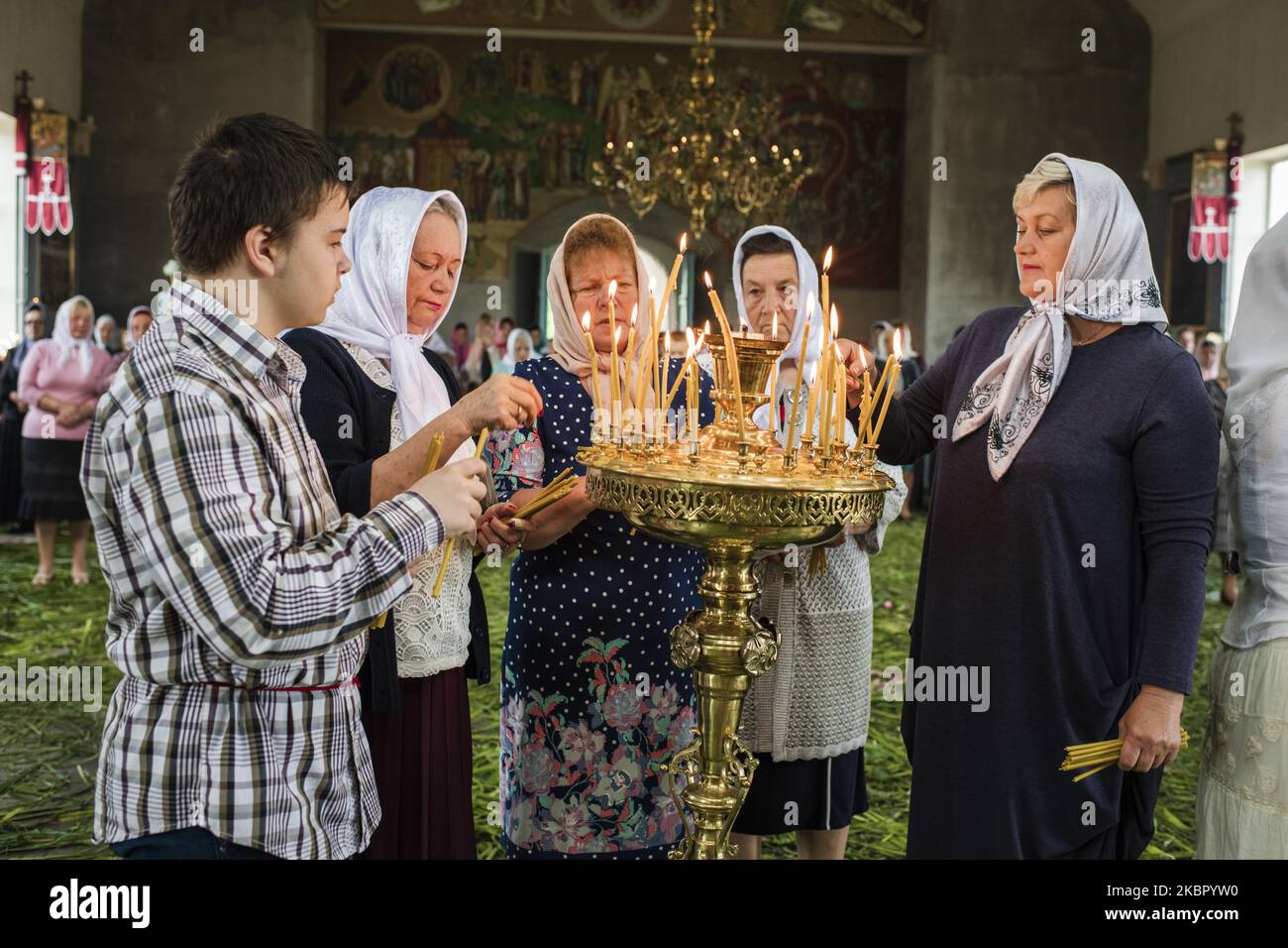 Lipovans celebrate Pentecost Sunday in Eastern Orthodox Church in ...