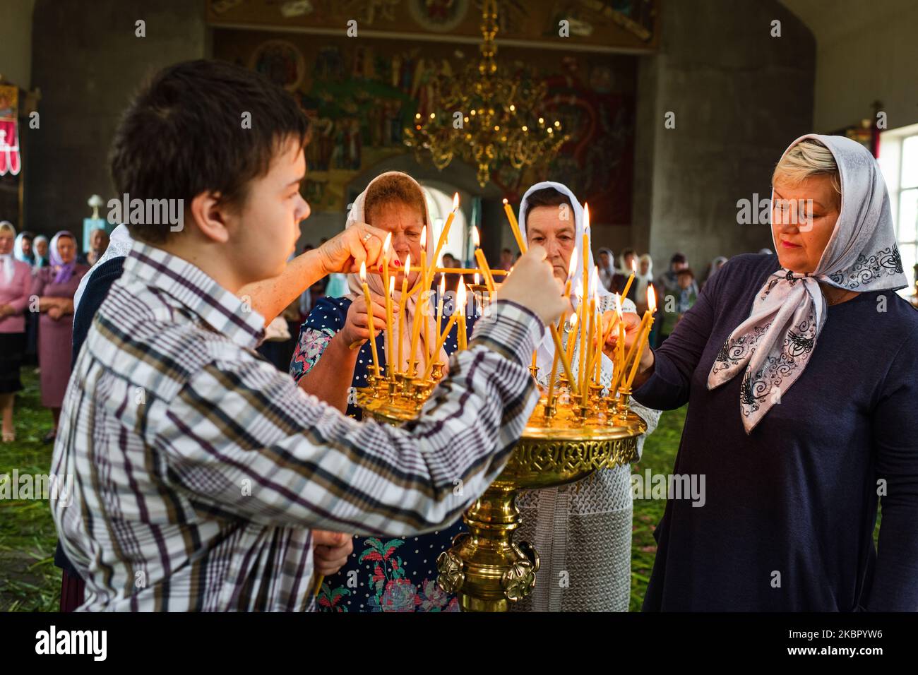 Lipovans celebrate Pentecost Sunday in Eastern Orthodox Church in ...