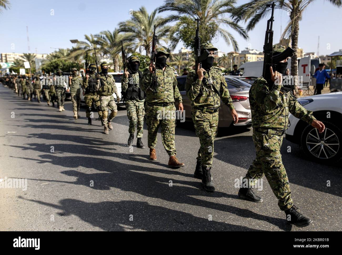 Palestinian Militants of the Al-Quds Brigades, The Palestinian Islamic ...