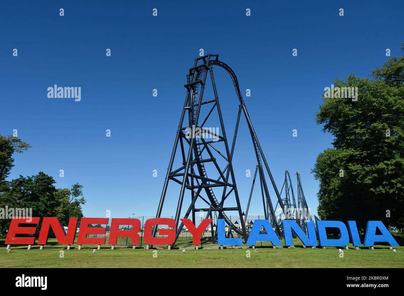 Intamin mega coaster hi-res stock photography and images - Alamy