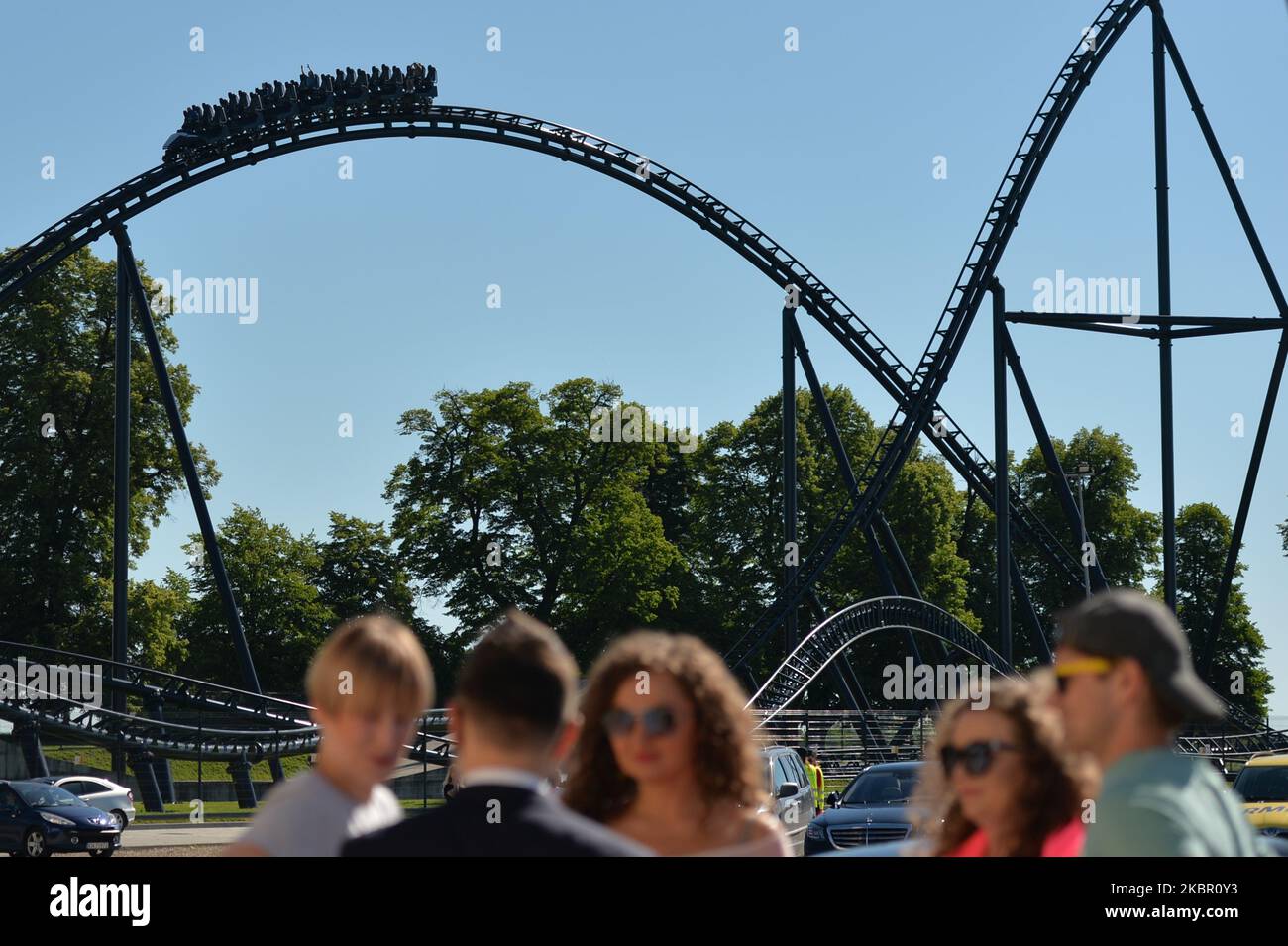 Intamin mega coaster hi-res stock photography and images - Alamy