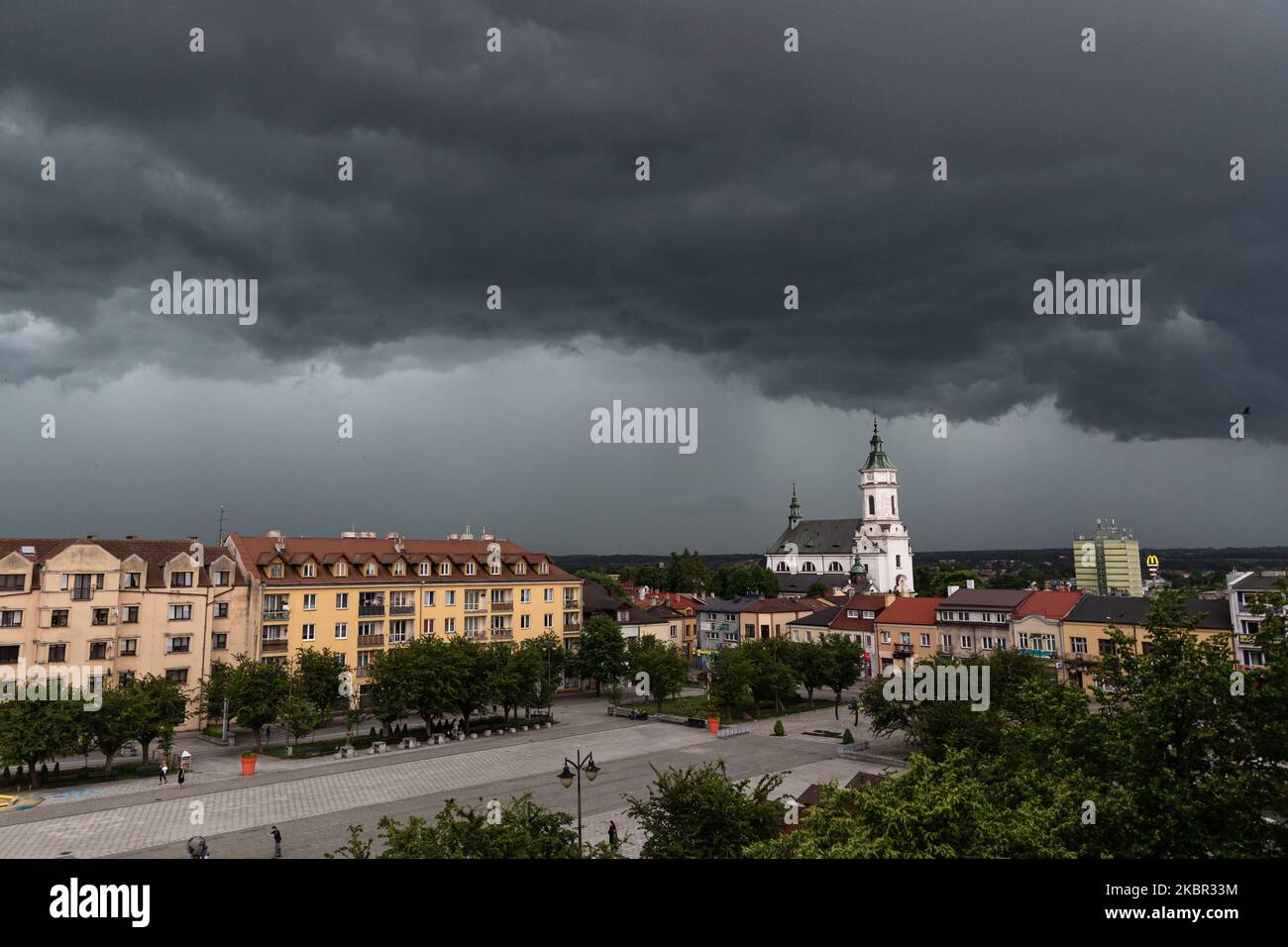 Provincial town ostrowiec swietokrzyski hi-res stock photography and ...