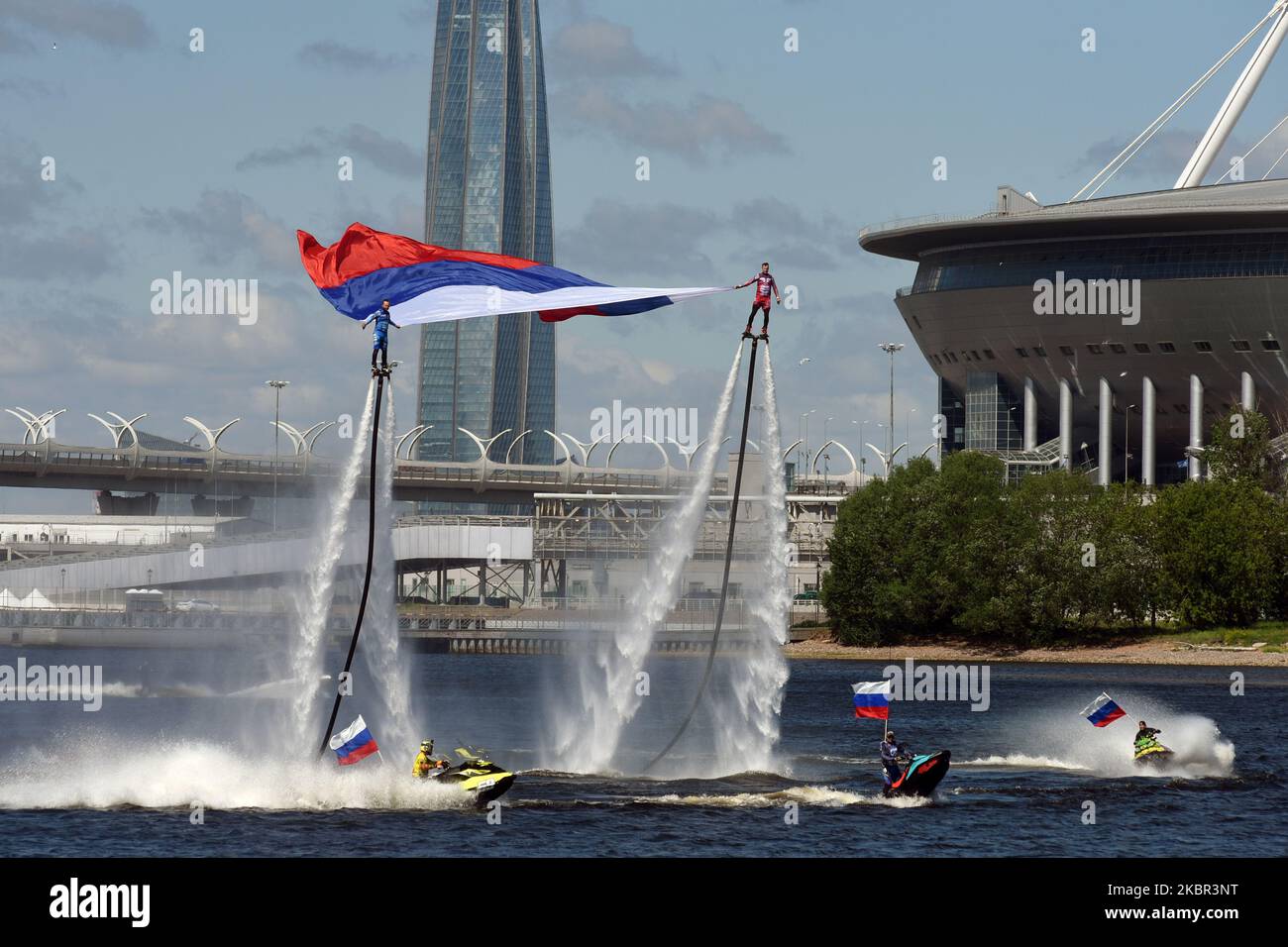 Russian hydroflight team hi-res stock photography and images - Alamy