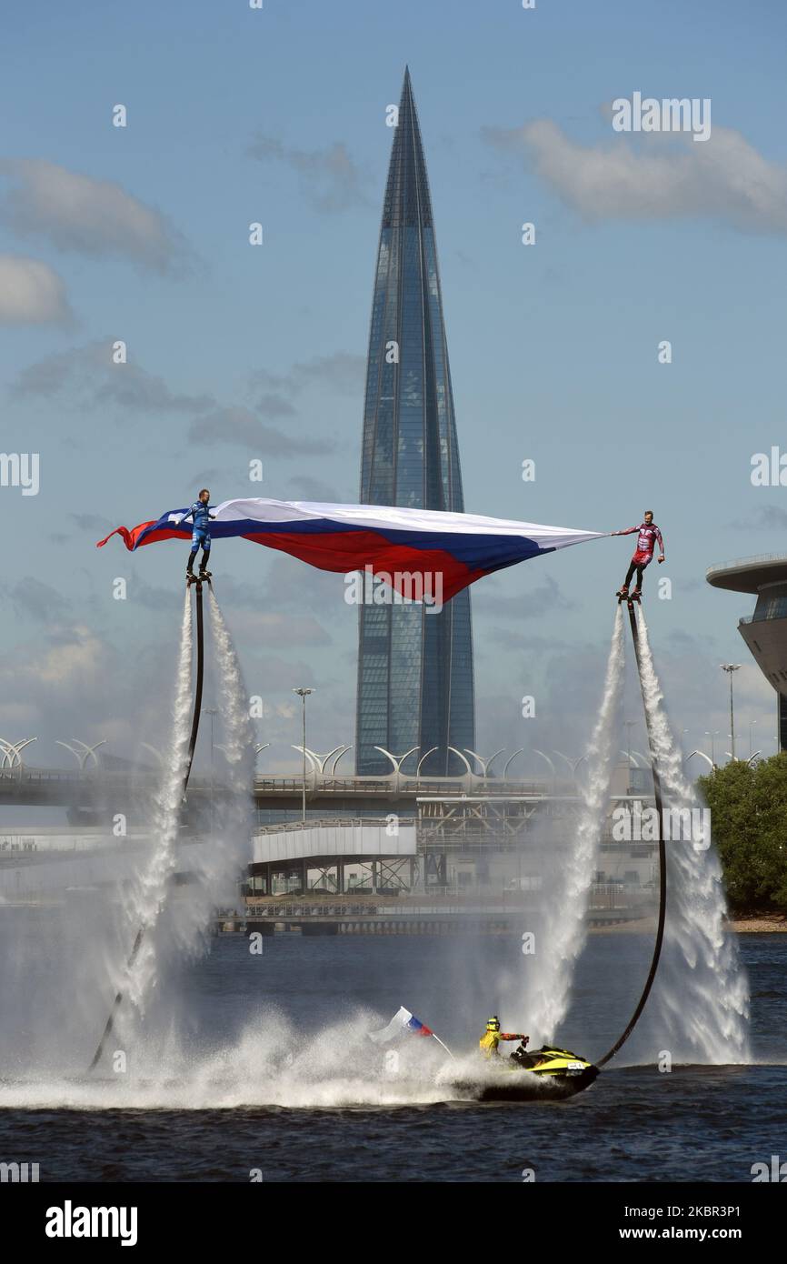 Russian hydroflight team hi-res stock photography and images - Alamy