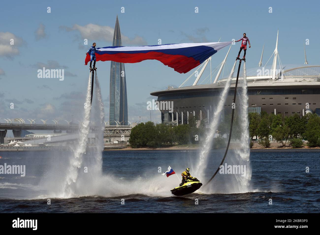 Russian hydroflight team hi-res stock photography and images - Alamy