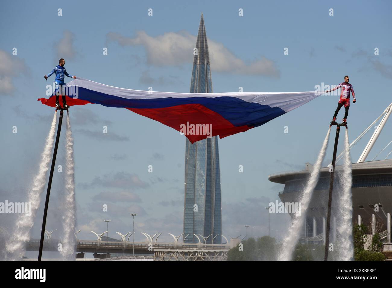 Russian hydroflight team hi-res stock photography and images - Alamy