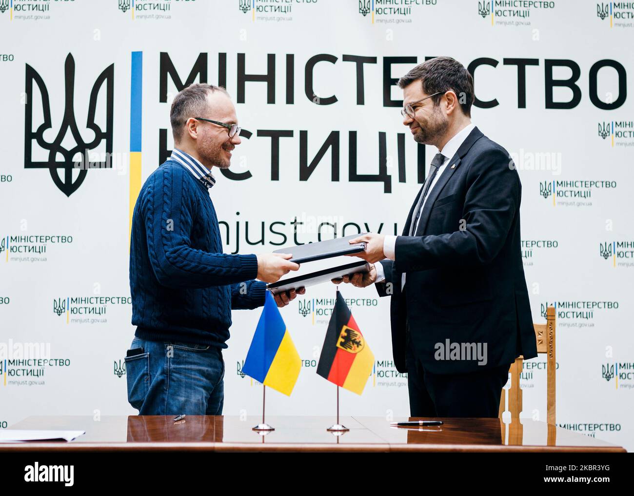 Kyiv, Ukraine, 04/11/2022, Marco Buschmann (FDP), Federal Minister of ...