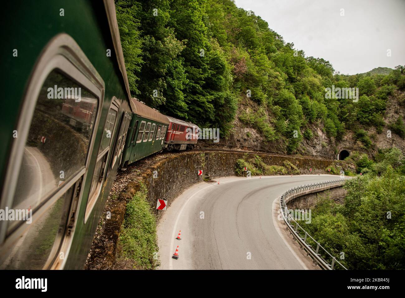 The Rhodope narrow-gauge railway in Bulgaria is one of the few existing ...