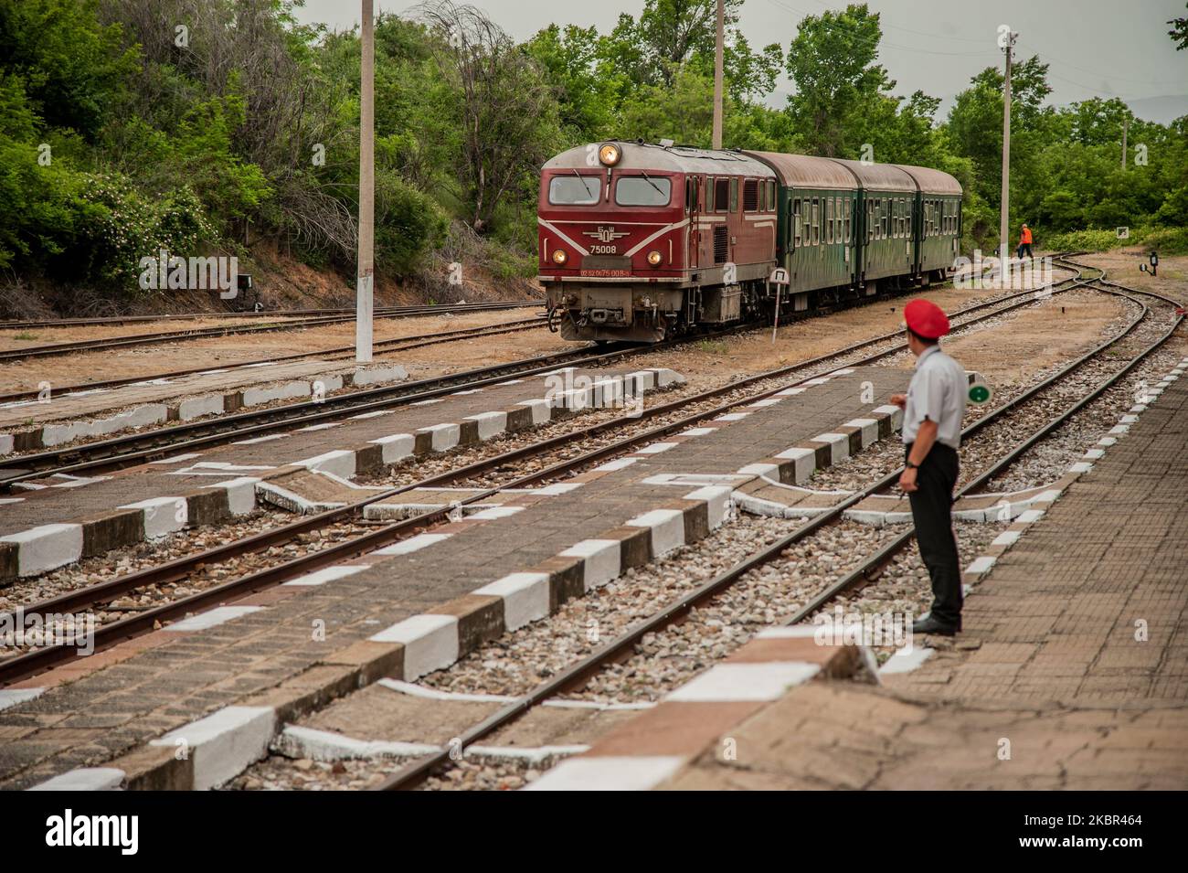 The Rhodope narrow-gauge railway in Bulgaria is one of the few existing ...