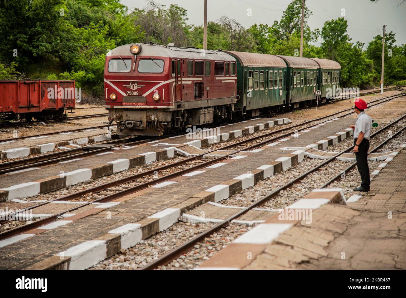 The Rhodope narrow-gauge railway in Bulgaria is one of the few existing ...