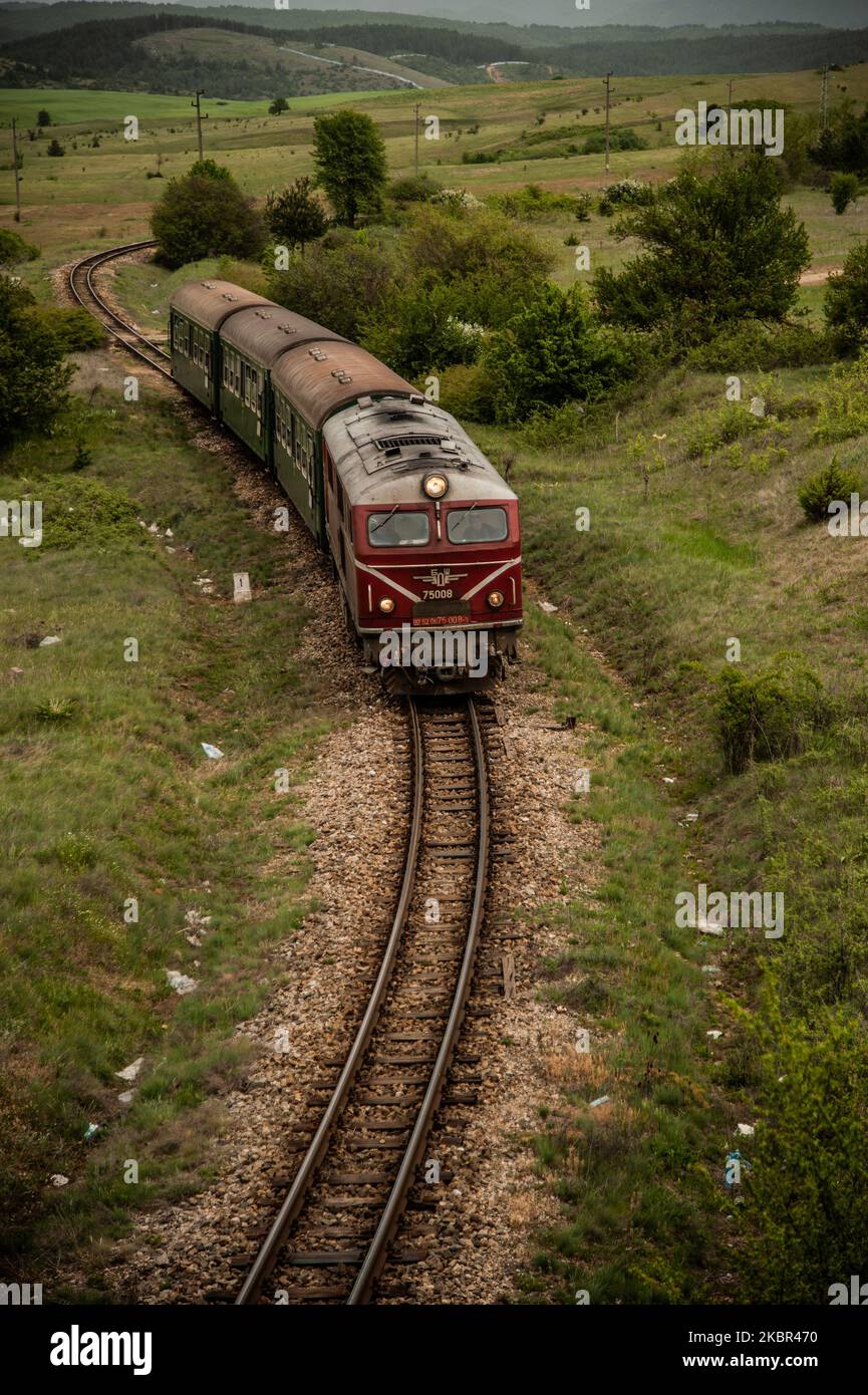 The Rhodope narrow-gauge railway in Bulgaria is one of the few existing ...