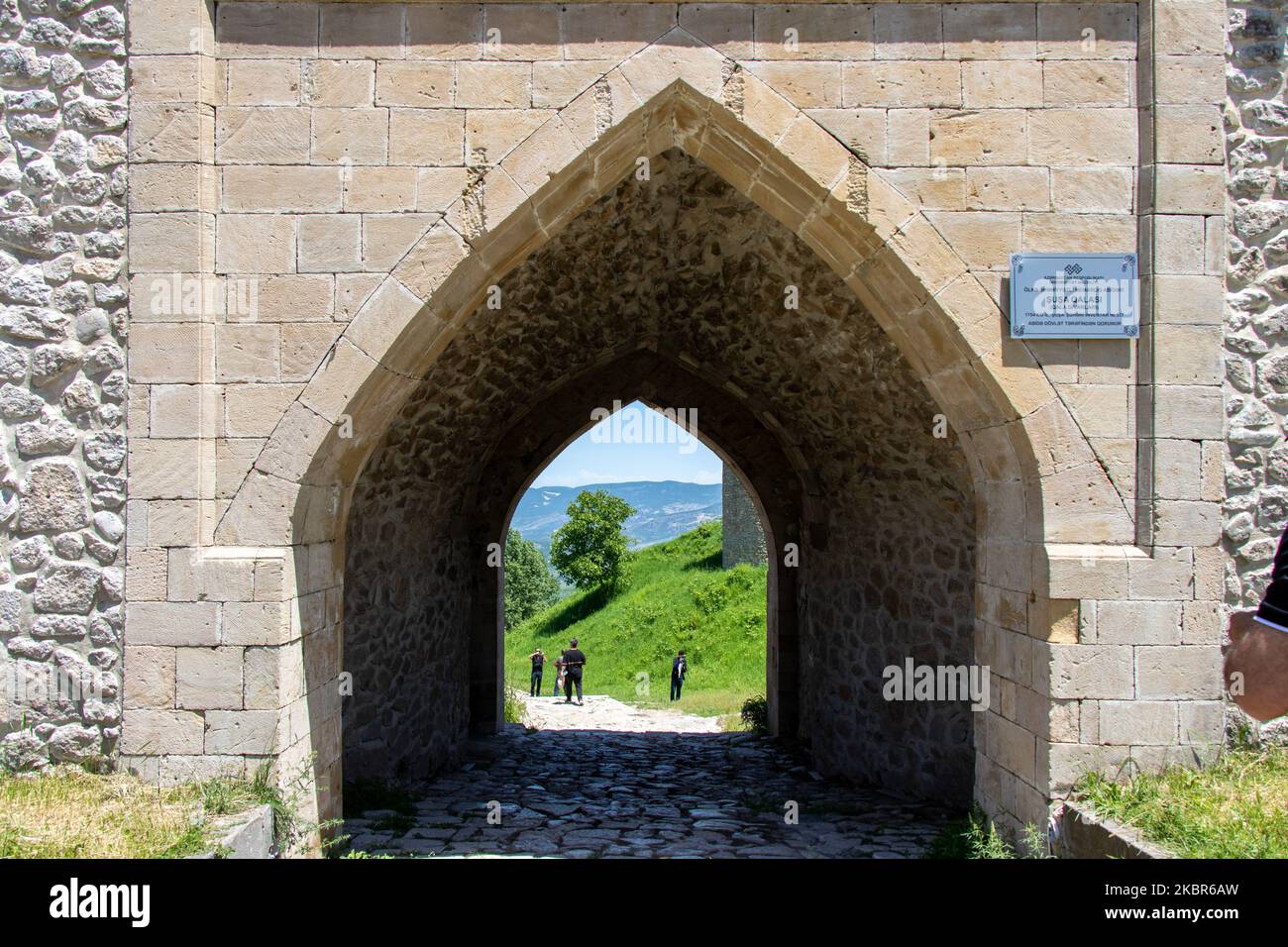 Ganja Gate of Shusha fortress. Nagorno Karabakh - Azerbaijan: 1 June ...