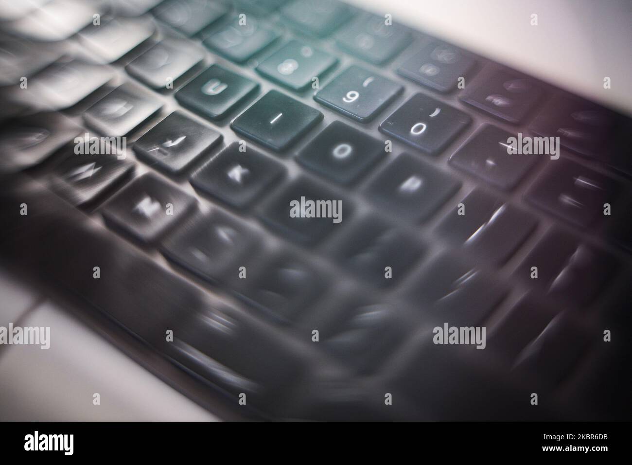 Black apple magice keyboard hi-res stock photography and images - Alamy