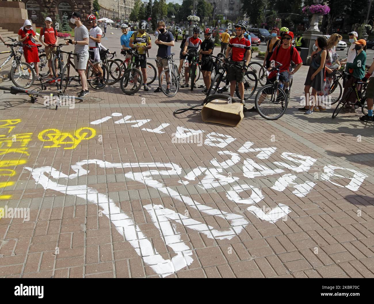 Cyclists stage 'Die-In' protest demanding road safety and improvement ...