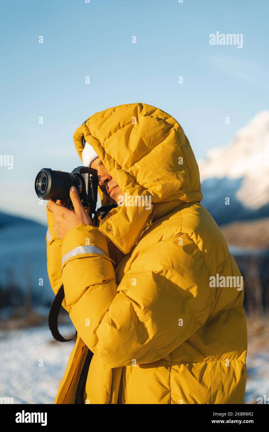 Arctic young tourist hi-res stock photography and images - Alamy