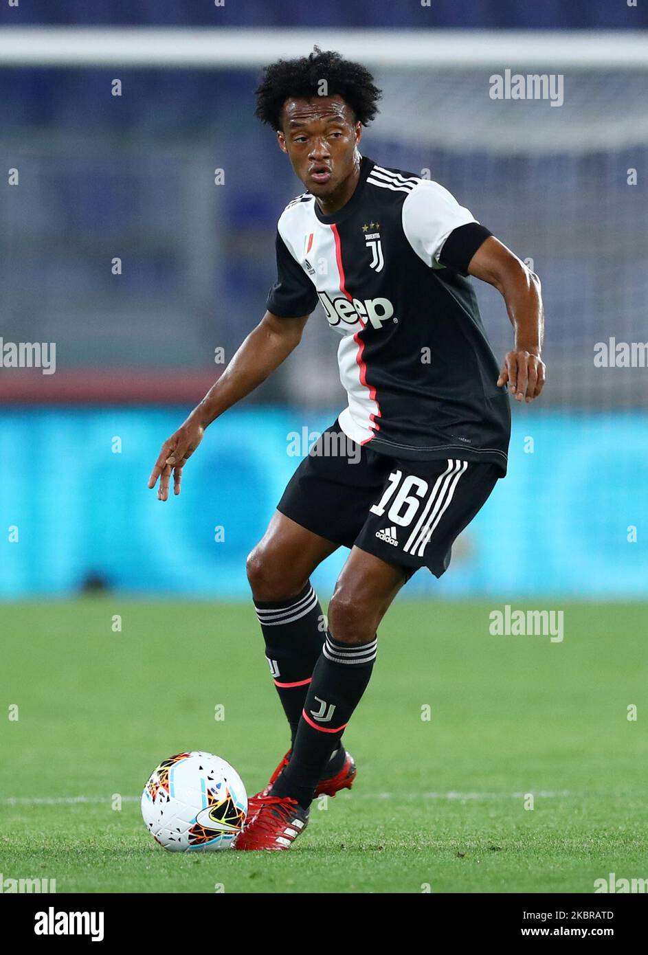 Juan Cuadrado of Juventus during the Coca Cola Italian Cup Final ...