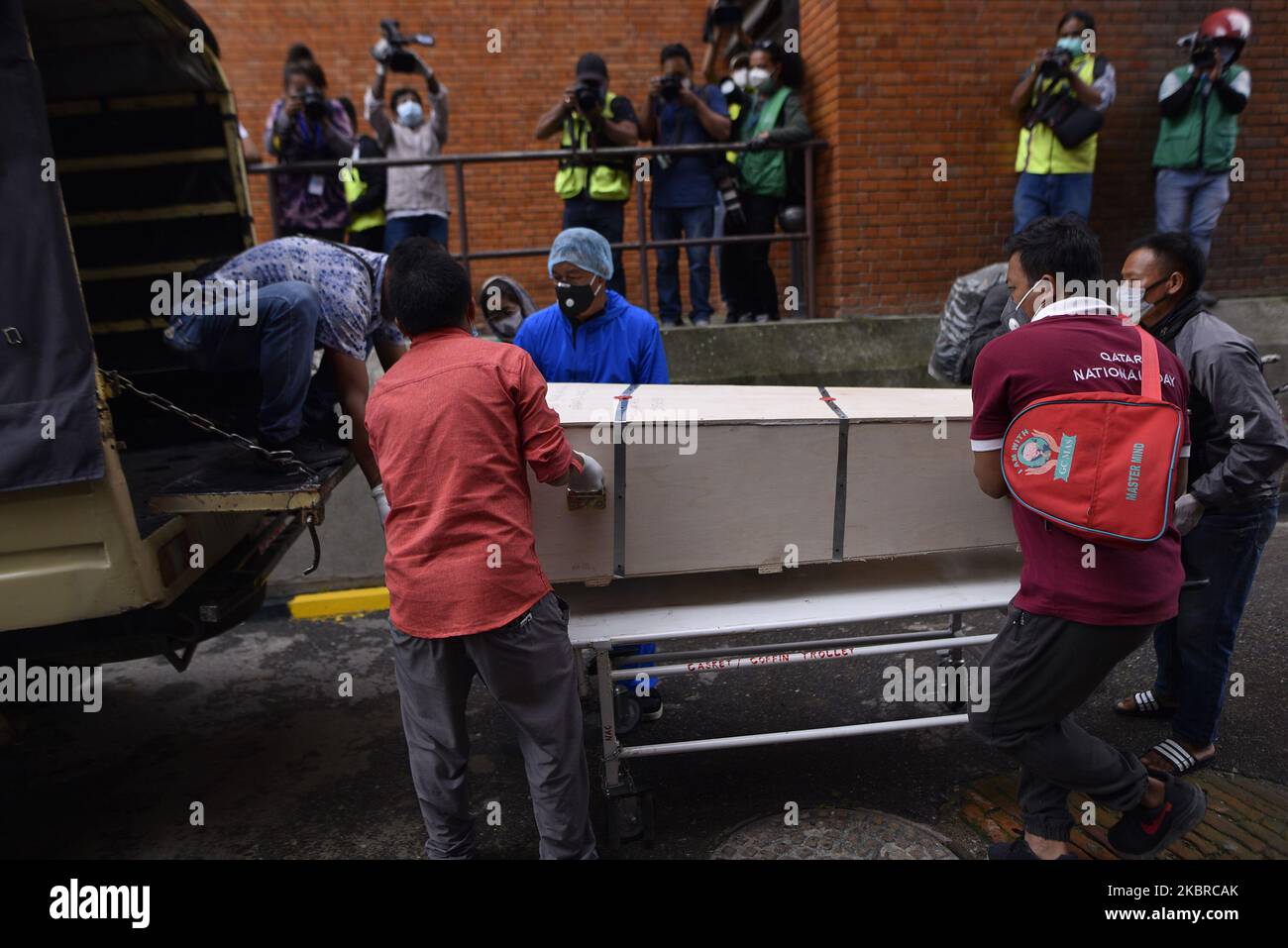 Nepal qatar workers hi-res stock photography and images - Alamy