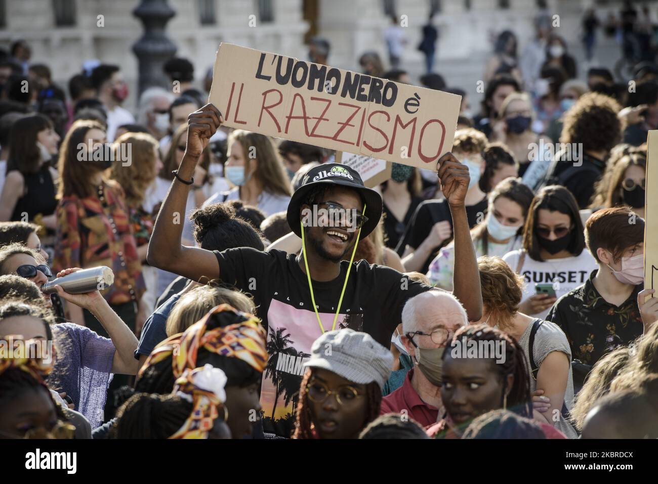 Protesters gathering with signs and messages to celebrate Black Culture ...