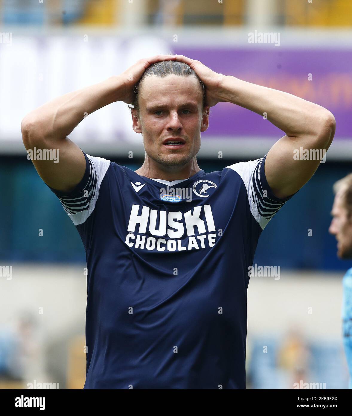 Matt Smith of Millwall in action during EFL Sky Bet Championship ...