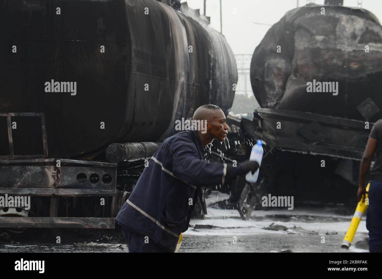 Fire bridge fighter hi-res stock photography and images - Alamy