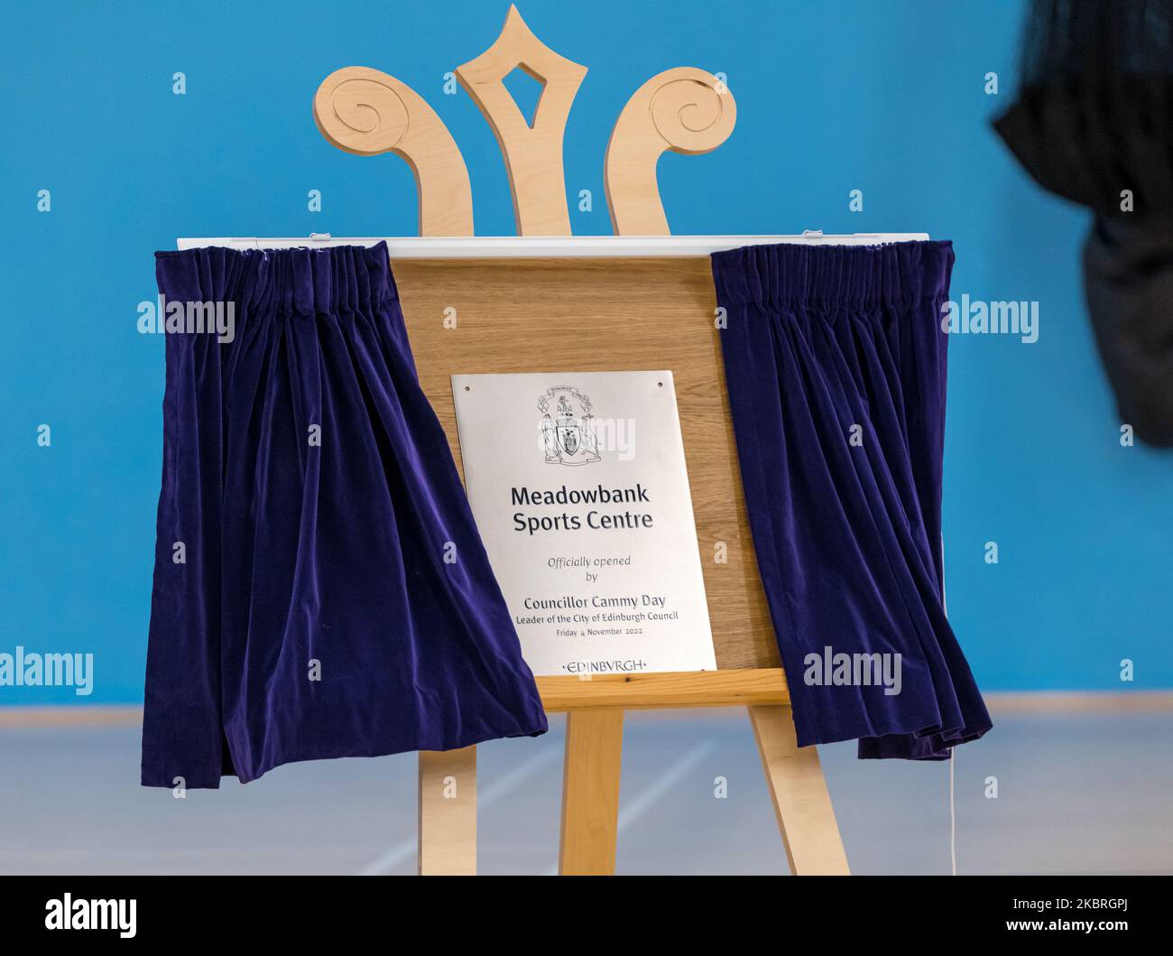 Edinburgh, Scotland, UK, 4th November 2022. Meadowbank Sports Centre official opening: the brand ...