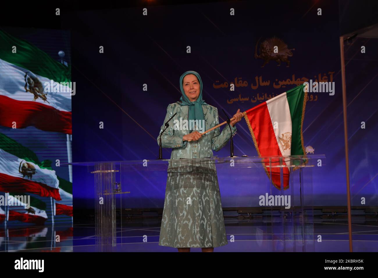 Maryam Rajavi, President-elect of the National Council of Resistance of ...