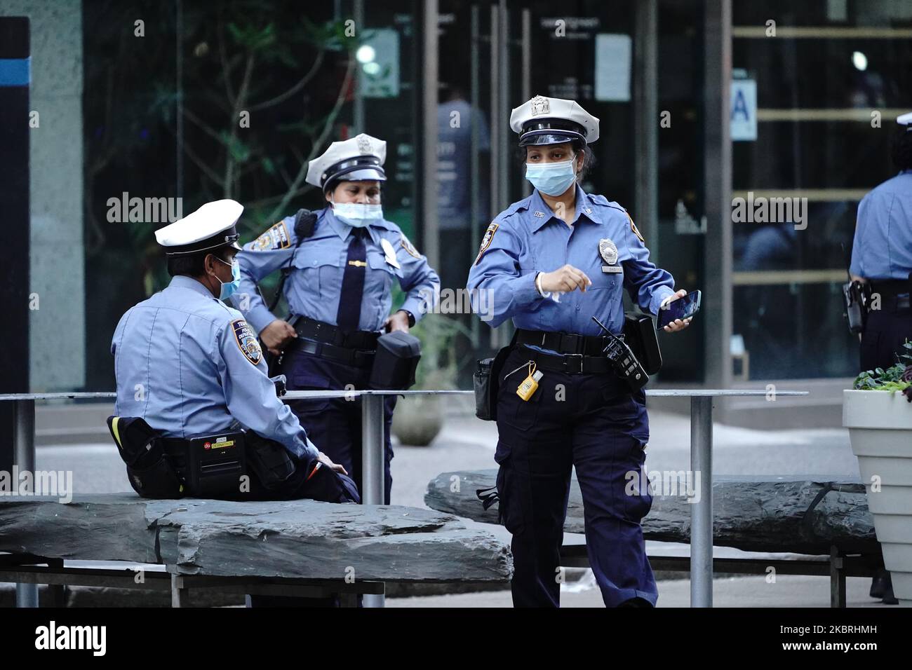 Meter maids are seen as Manhattan enters Phase 2 of re-opening ...