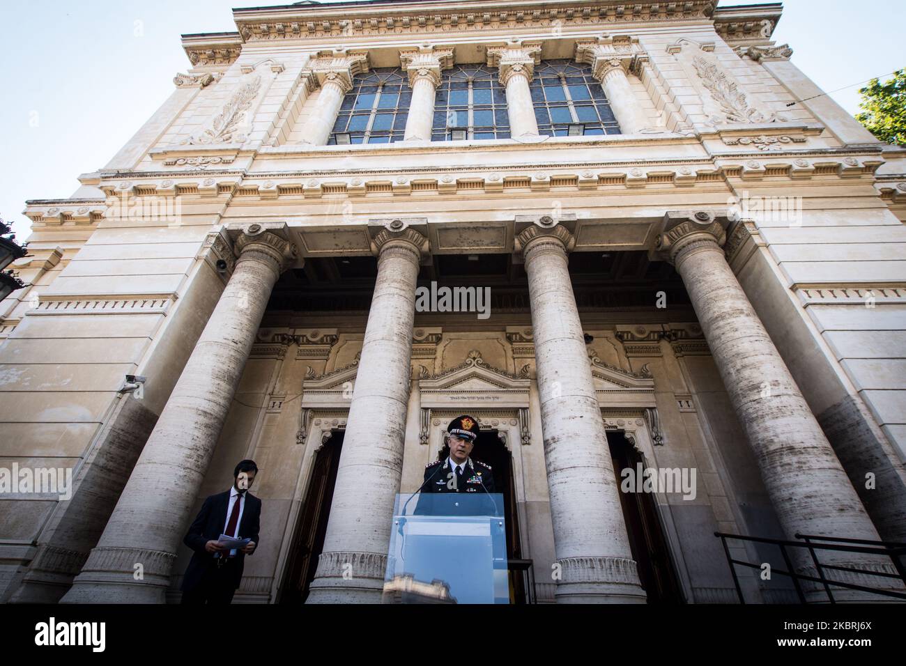 Giovanni Nistri during the Signed The Memorandum of Understanding ...