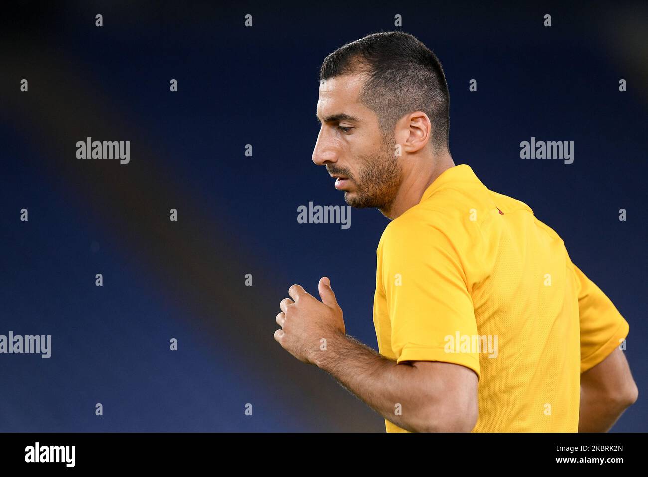 Henrikh Mkhitaryan of AS Roma during the Serie A match between AS Roma ...