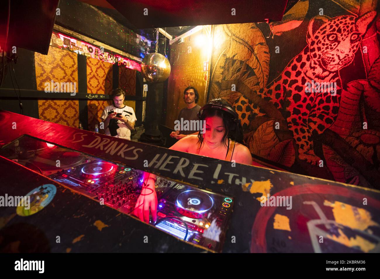 DJ Danielle Nicole plays in Club Golden Gate in Berlin, Germany on Jue ...