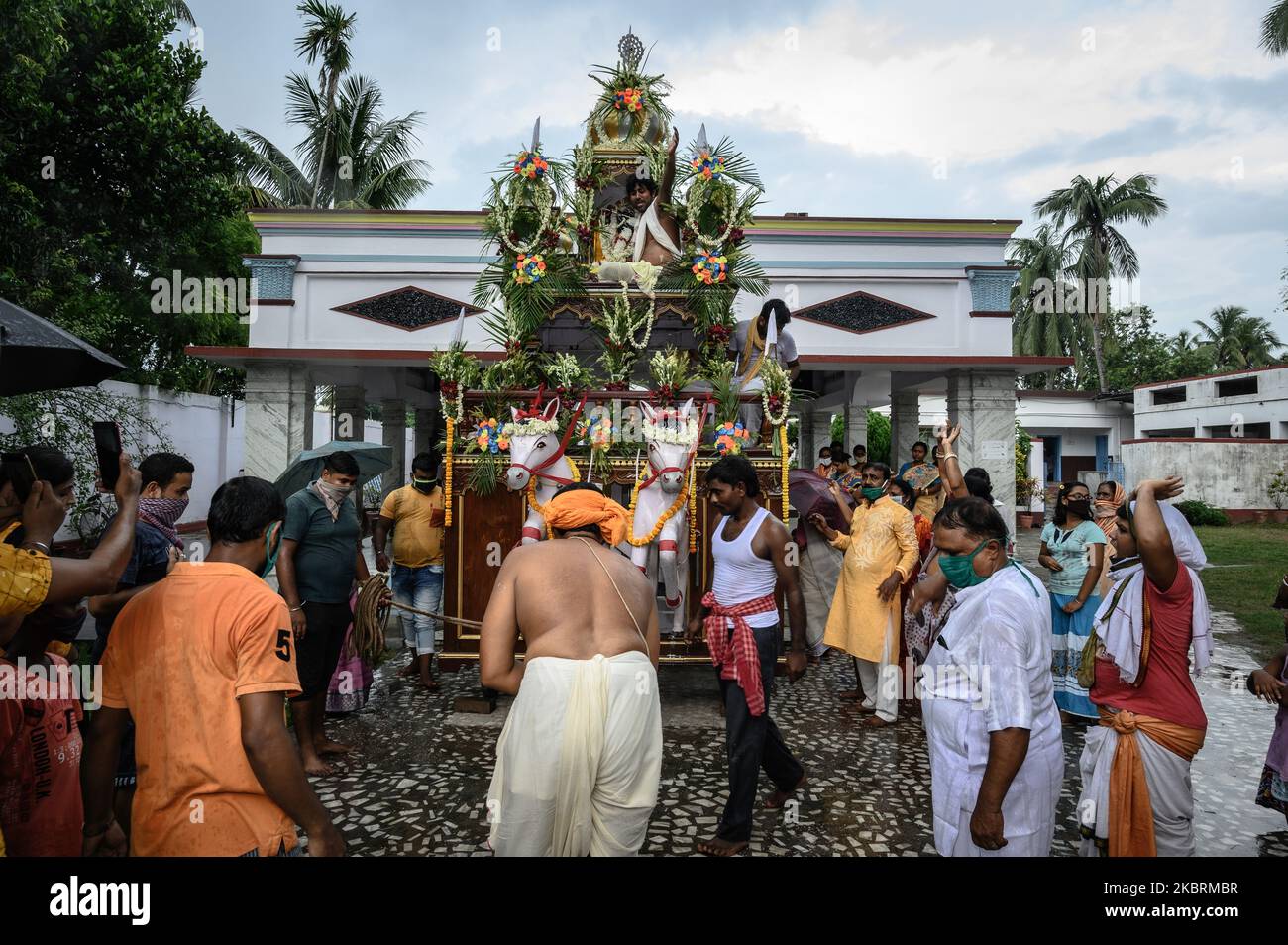 Indian Hindu community celebrate Rath Yatra ( Roth Jatra) in Tehatta ...
