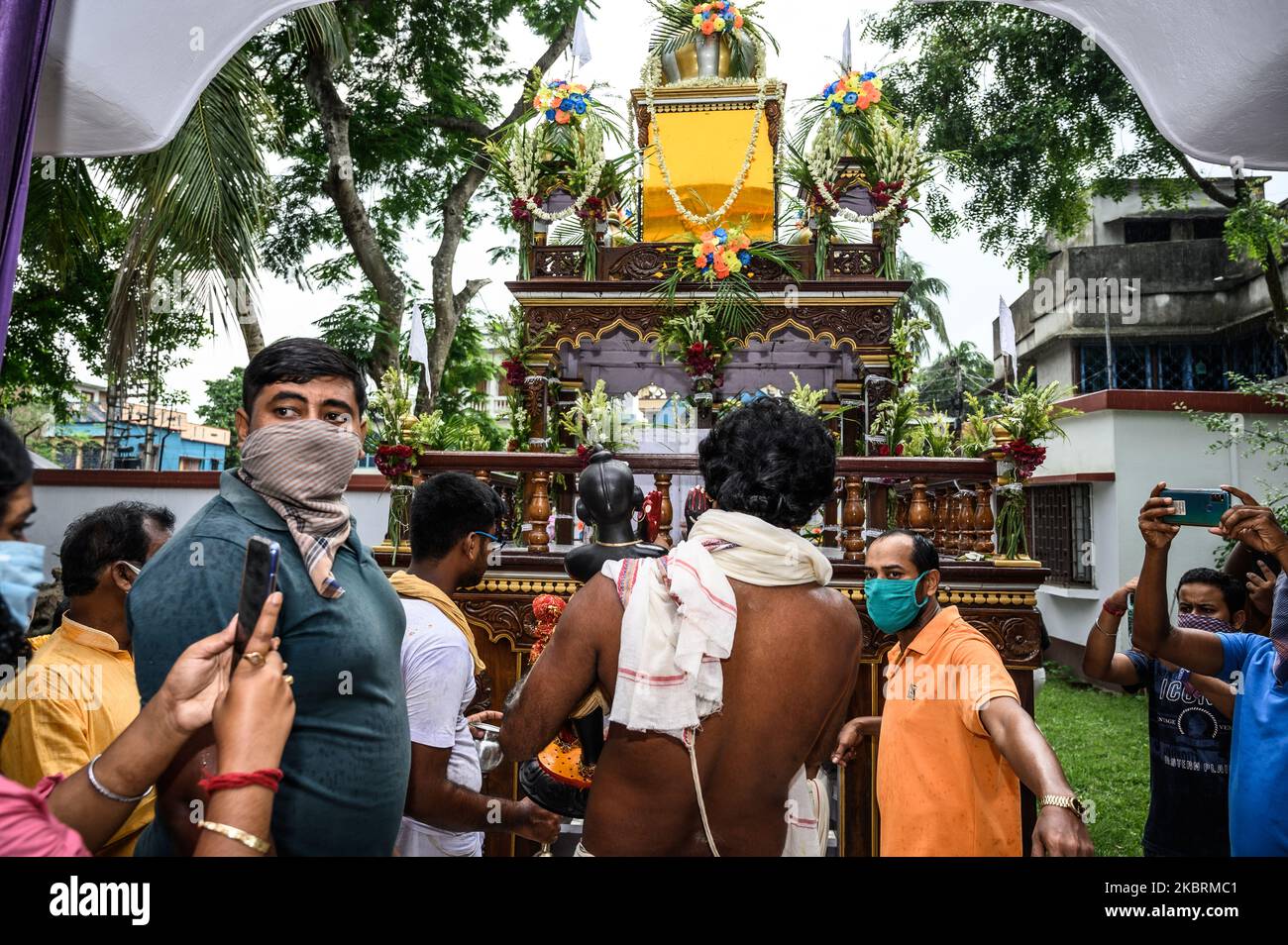 Indian Hindu community celebrate Rath Yatra ( Roth Jatra) in Tehatta ...